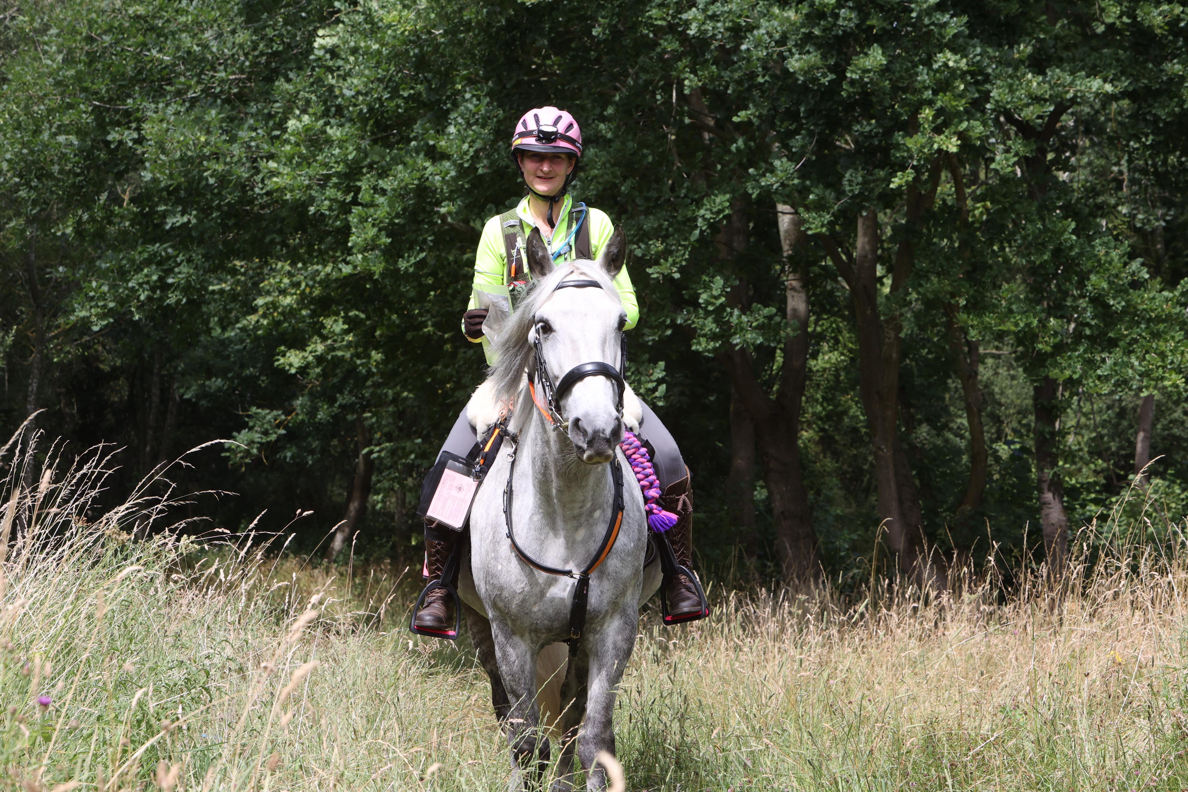 'If you spook, I'm going to laugh': The mantra that helped one rider ...