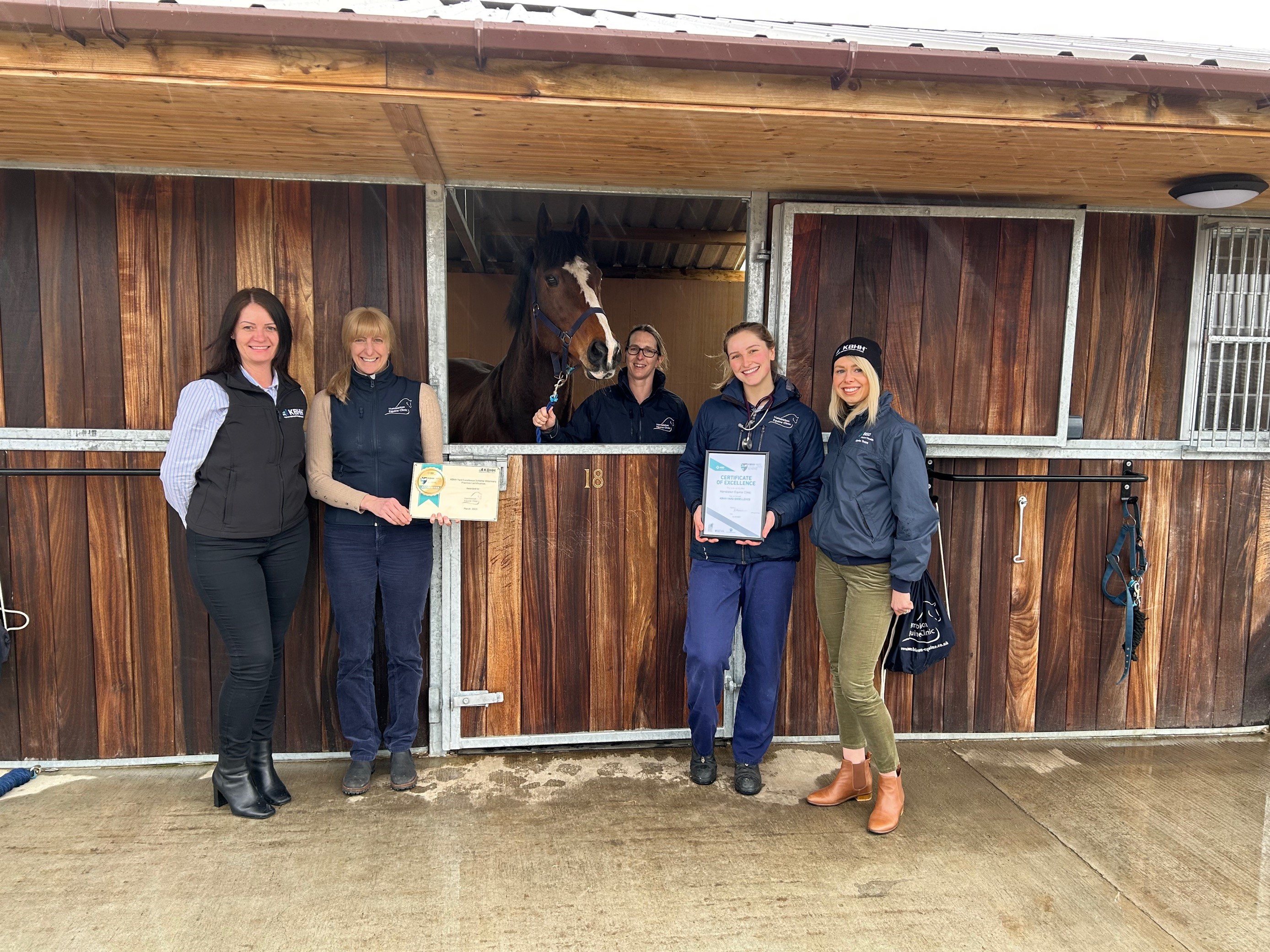 Equine vets is first to receive Yard Excellence Scheme certification ...