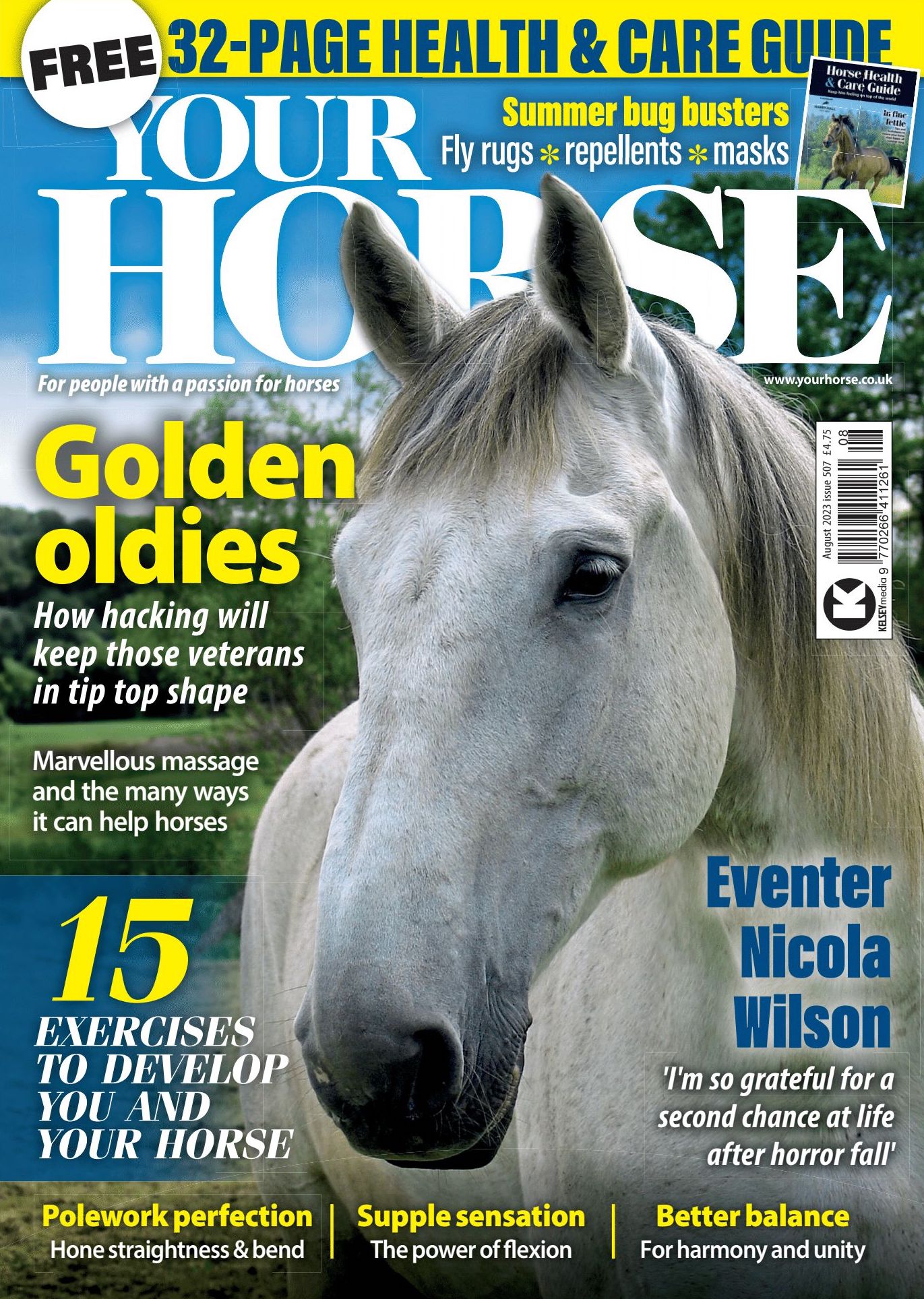 Inside the August issue of Your Horse including our summer health ...