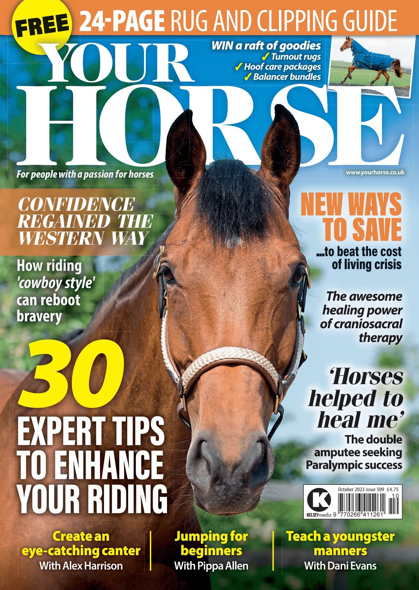 Inside the October issue of Your Horse including our rug and clipping ...