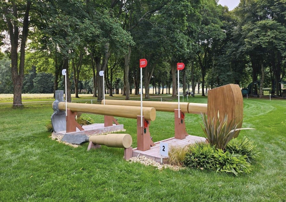 View the Olympic cross-country fences at the Paris Games - Your Horse