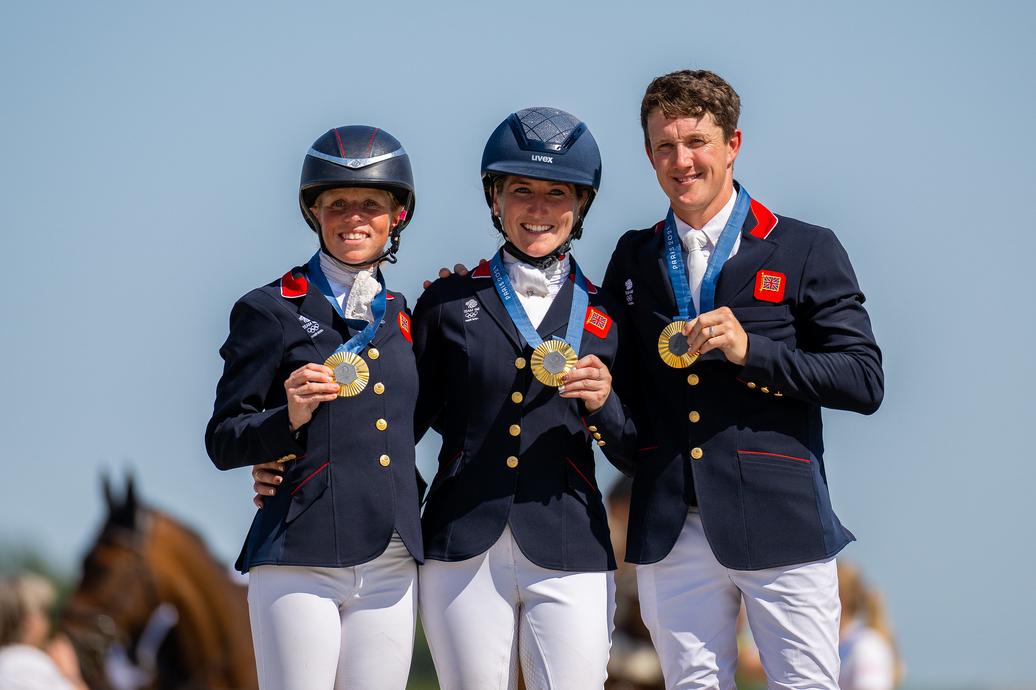 'We brought it home!': Britain wins historic fifth team eventing gold ...