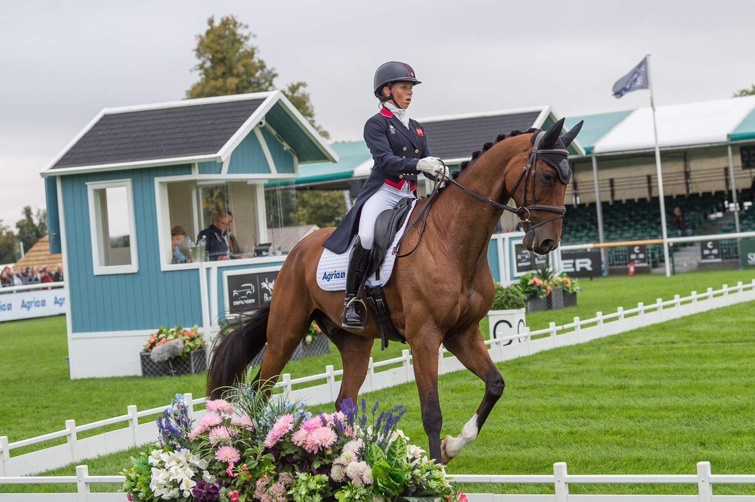 Ros Canter excels to take Burghley lead on 'sharp and spooky' mount ...