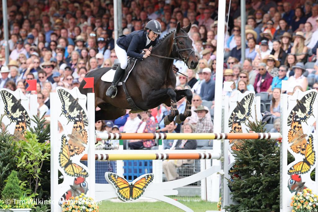 A lifetime ambition fulfilled: 43-year-old rider is highest placed first timer at Badminton ...