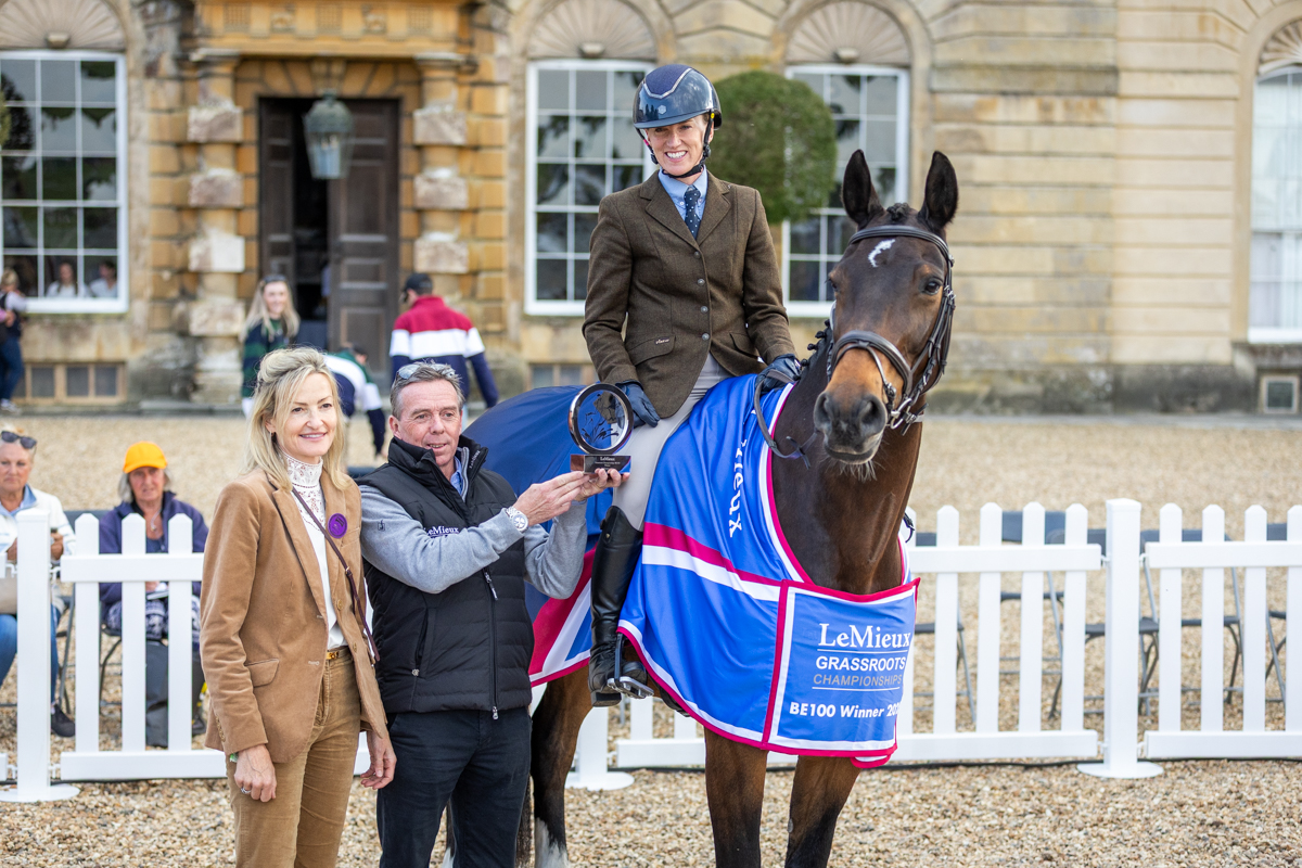 'Quirky' mare carries freelance rider to a narrow victory in the BE100 ...