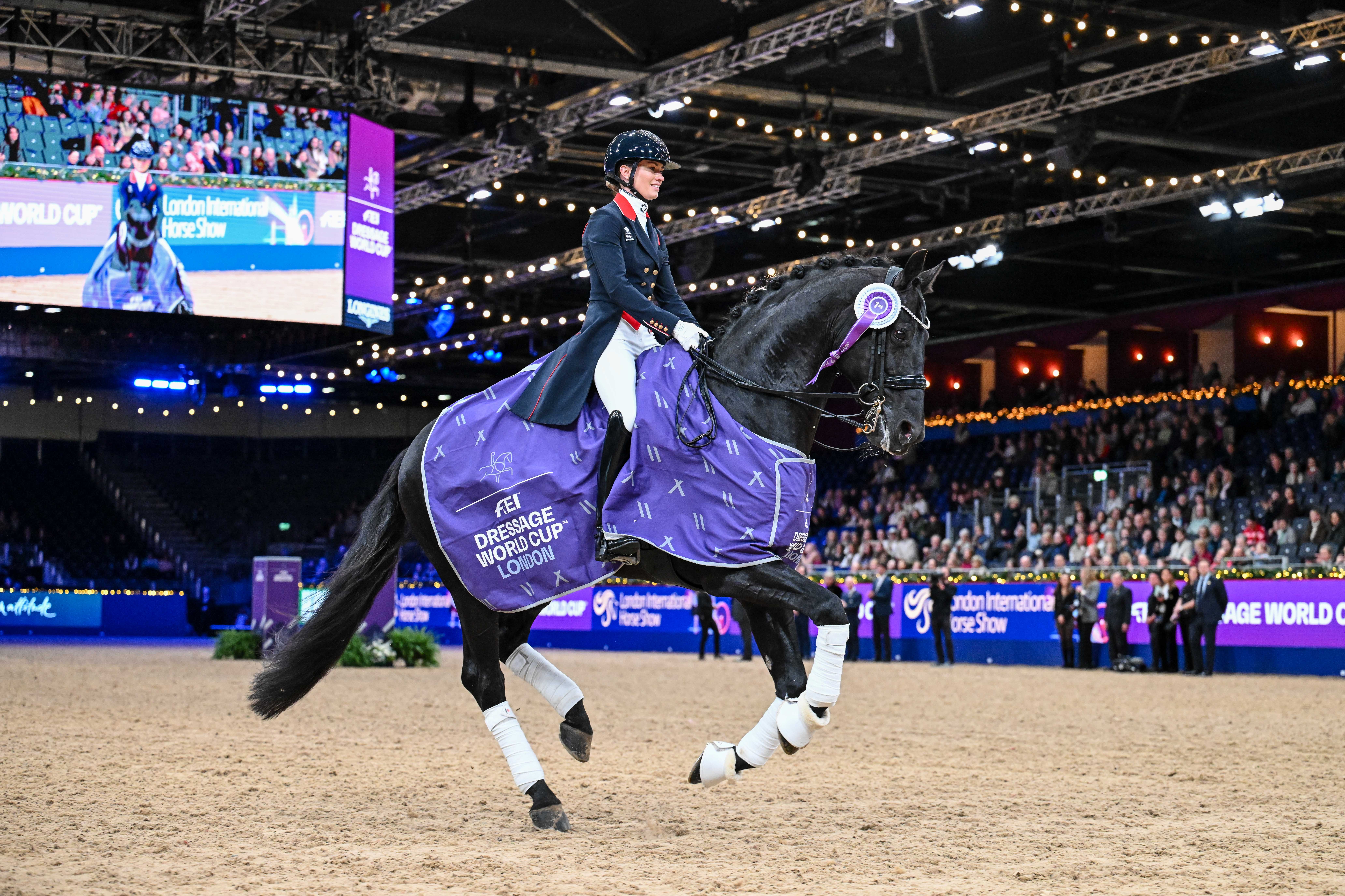 Lottie Fry and Glamourdale head all-British podium in London - Your Horse