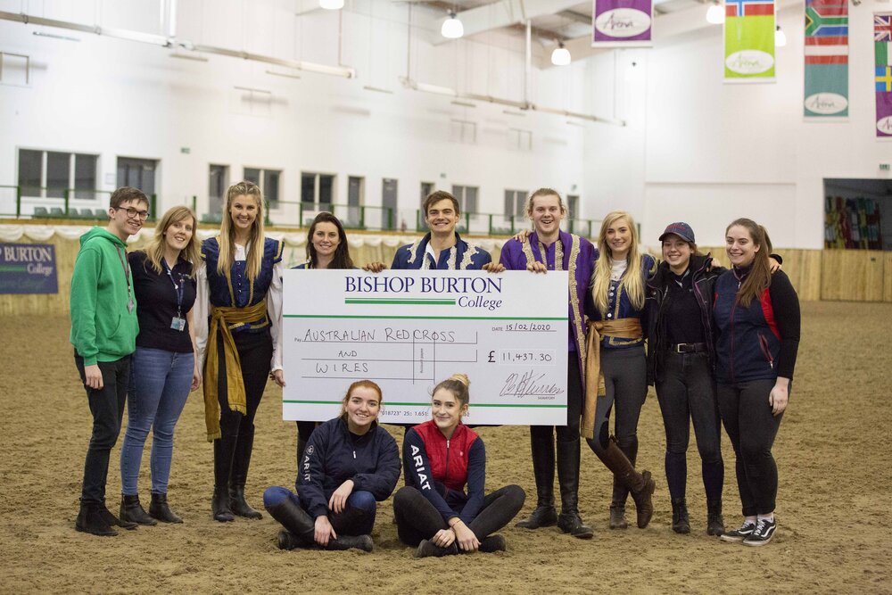 Bishop Burton College Hosts Equine Fundraiser Event for Australian Bushfires - Your Horse