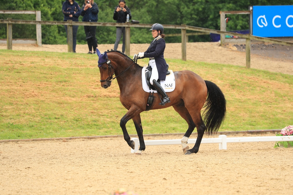 From rock-bottom to dressage star: Riding school horse with breathing difficulties transformed ...