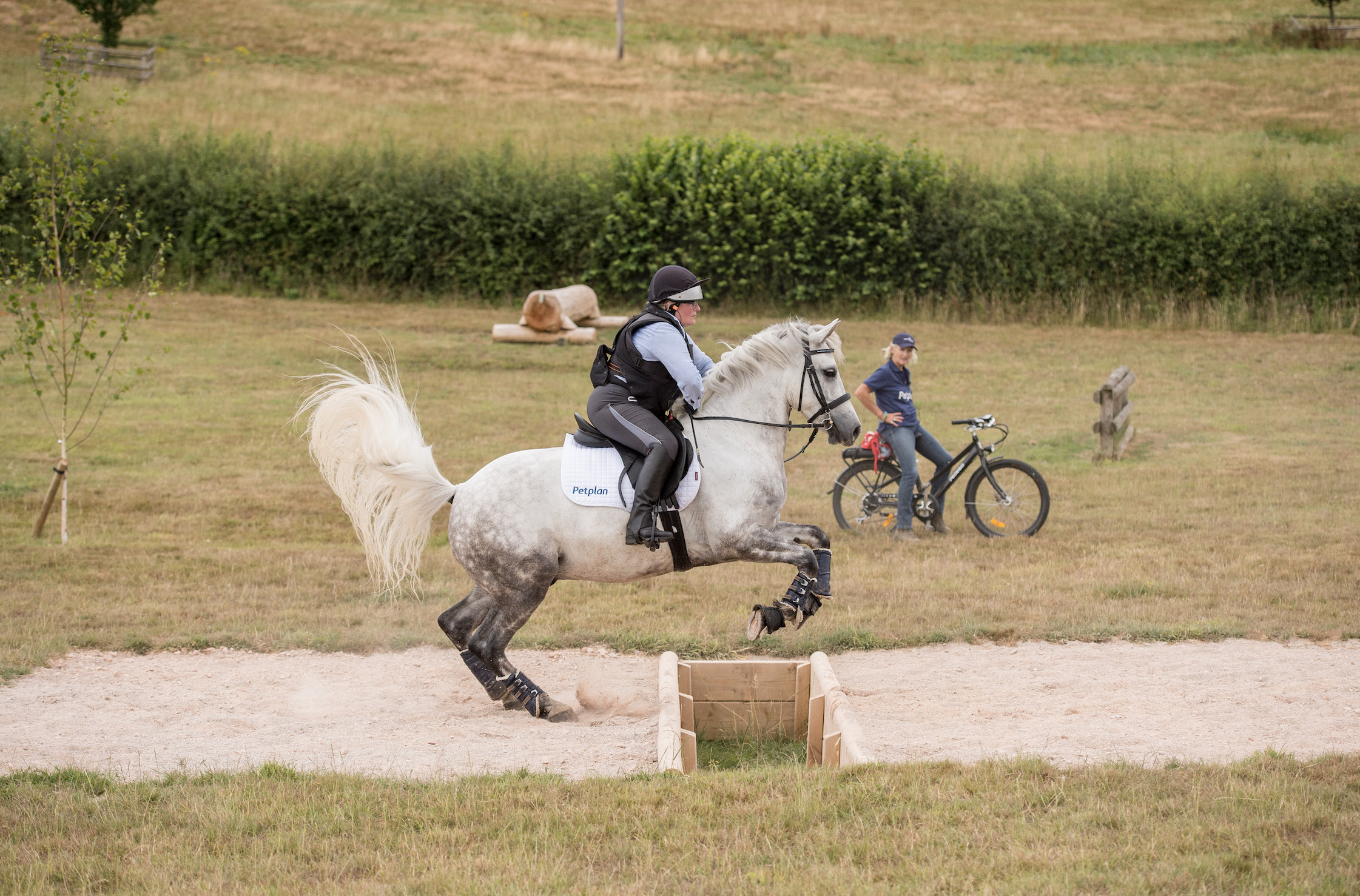 How to build your ditch-jumping confidence at home — Lucinda Green ...